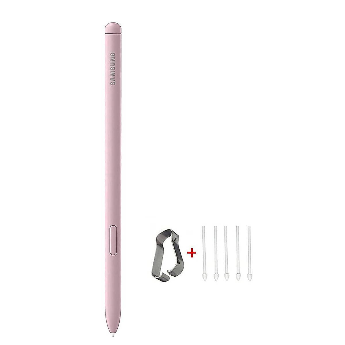 S6 Lite Stylus Pen Replacement S Pen for Samsung Galaxy Tab S6 Lite (EJ-PP610BPEGUJ) Stylus Pen+Tips/Nibs (Rose)