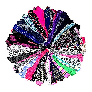 Dircho Women Underwear Variety of Panties Thong G-string T-back Tanga Pack of 10&20 (10 Pcs, XX-Large)