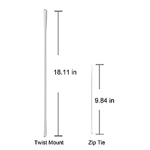 Koroao Flexible Twist Mount for Google Nest Cam (Battery) Without Tools or Wall Damage