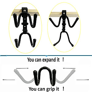 Pmsanzay Desk Mount Double Game Controller & Headphone Holder Clamp On Hanger Storage Rack for PS3/PS4/PS5/Xbox 360/Xbox One/S/X/Elite/Series S/Series X Controller,Pro Controller,etc