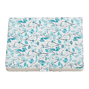 Mini Photo Album, High Transparency PU Leather PVC Card Album Lock Buckle Design 128 Pockets 4x32 for Collection