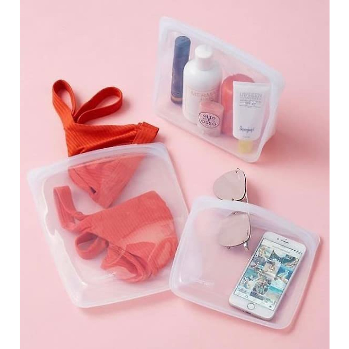 STASHER Rainbow Lavender Half Gallon Reusable Bag, 1 EA