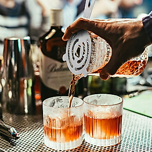 Tifanso Cocktail Strainer Bar Tools -2PCS Bar Strainer with High Density Spring, Stainless Steel Drink Sieve Strainer, Filtering Cocktail Bar Accessories for Home Bar and Professional Bartenders