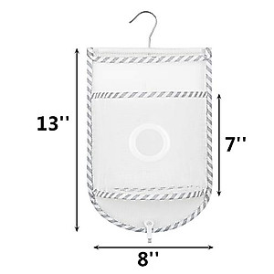 ALYER Small Hanging Mesh Shower Caddy,Series Toiletry and Bath Accessories Organizer (Stripe)