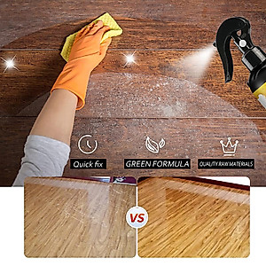 Coweroay Beeswax Spray Furniture Polish and Cleansing, Natural Beeswax Spray for Wood Furniture Floors - Original Beeswax Spray Cleansing for Living Rooms and Kitchens