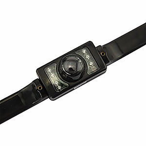 EZoneTronics 2.4G Car Backup Camera Rearview Camera for Vehicle Wide Angle HD Easy-Installation 7LED Night Vision Waterproof Rear View Back Up Camera Fit All Cars