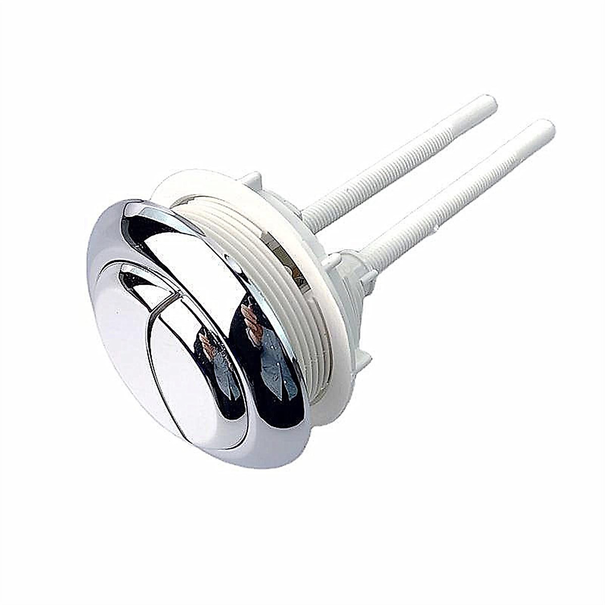 EEASSA Toilet Flush Valves Bathroom Toilet Press Flush Switch Button Closestool Round Big Dual Push Button Toilet Press Flush Switch Button,JO21013 Toilet Tank Button