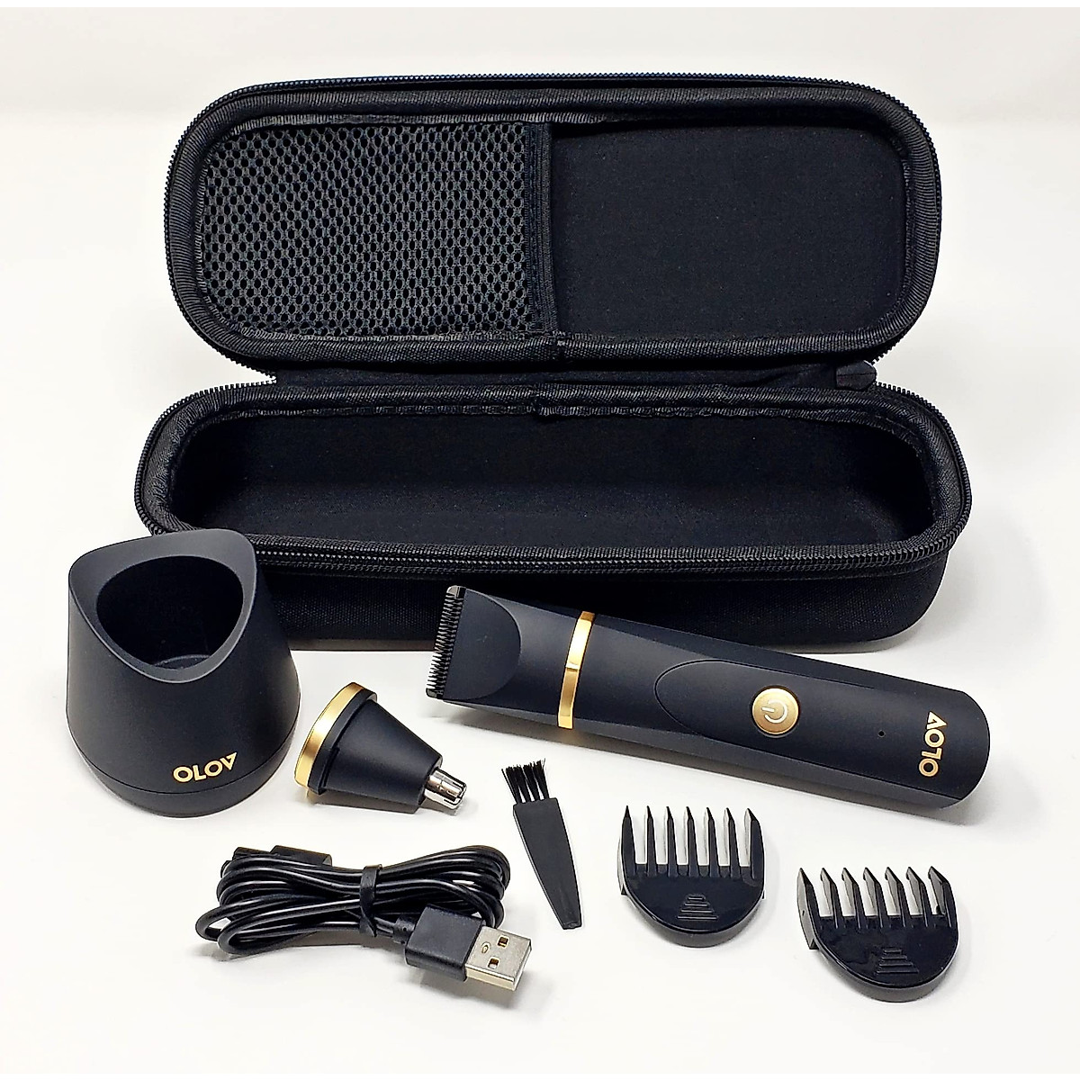 Arber Hard Case for OLOV Electric Groin Hair Trimmer and Accessories