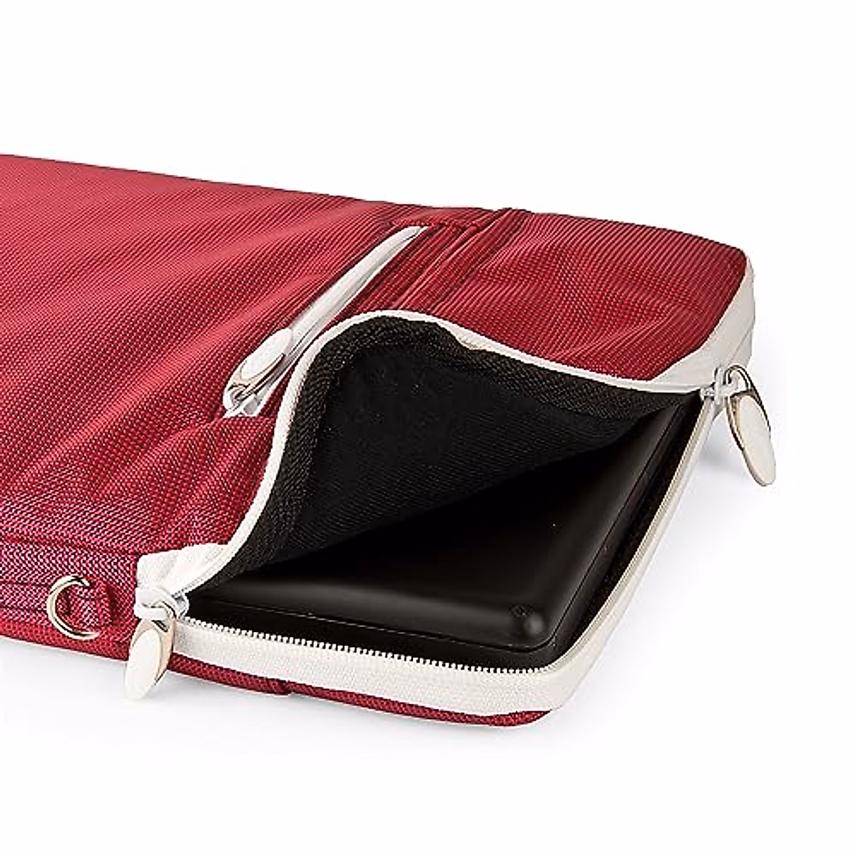 Universal Padded Crossbody Messenger Laptop Tablet Sleeve Bag for 12 inch ASUS ZenBook 13; Acer Chromebook Spin 713; HP Elite Dragonfly