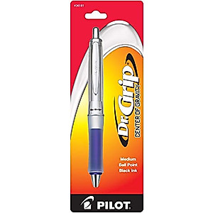 PILOT Dr. Grip Limited Refillable & Retractable Gel Ink Rolling Ball Pen, Fine Point (Assorted)