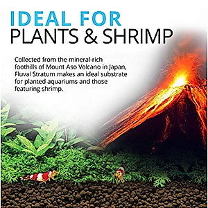 Fluval Plant and Shrimp Stratum, For Fish Tanks, 4.4 lbs., 12693
