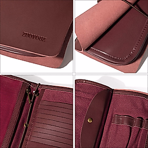 ZUOYOUZ Wallet Women Genuine Leather RFID Blocking Credit Card Holder Bifold Clutch Wallets for Women