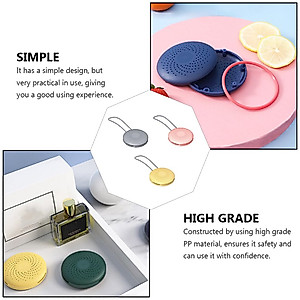 Hemoton 3pcs Simple Mothballs Cases Mothballs Holders Mothballs Containers (Random Color)