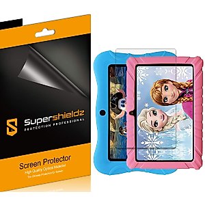 Supershieldz (3 Pack) Designed for Contixo 7 inch Kids Learning Tablet (V8-2 / V8-3 / V9-3) Screen Protector, High Definition Clear Shield (PET)