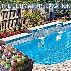 Purelis Moisturizing Bath Bombs Gift Basket, 40 count. Bulk Bath Bomb Gift Set with Essential Oils & Shea Butter. Organic, Individually Wrapped Bath Bombs in Gift Box. Best Gift Idea for Women & Kids!