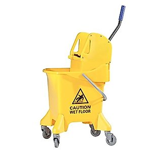 Mop Bucket with Wringer Down Press 8 Gallons