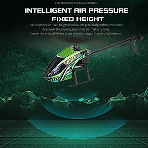 GoolRC F03 RC Helicopter, 4CH 2.4GHz Remote Control Helicopter with 6-Axis Gyro, Altitude Hold, One Key Take Off/Landing, Easy to Fly for Kids, Adults and Beginners, Include 3 Batteries