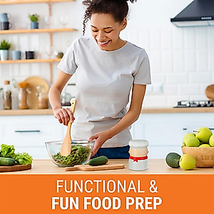 Sliq Garlic Crusher and Press with Peeler, Dishwasher Safe, BPA Free Garlic Smasher, Easy Garlic Mincer Tool, Multifunction Garlic Kitchen Gadget for Ginger, Herbs and Gifts