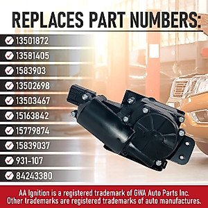 Power Liftgate Latch Lock Actuator - Replaces 13501872, 13581405, 931107 - Compatible with Chevy, GMC and Other GM Vehicles - Enclave, Escalade, SRX, Equinox, Suburban, Tahoe, Traverse, Acadia, Yukon