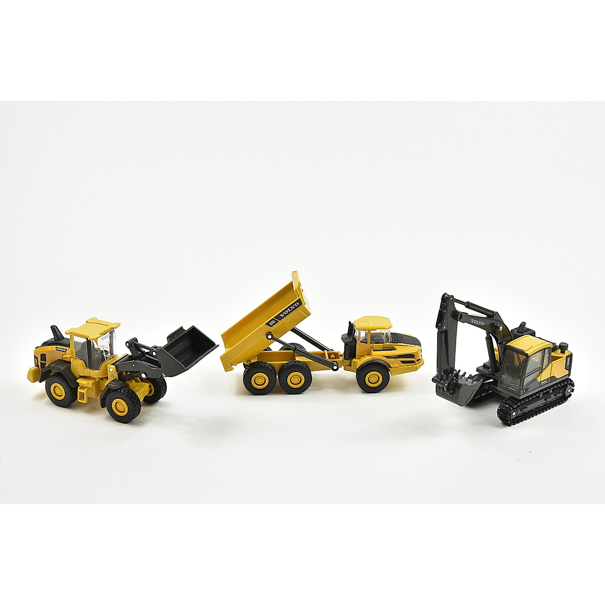 NewRay - Set of 3 Volvo Window Box, 32095, Yellow