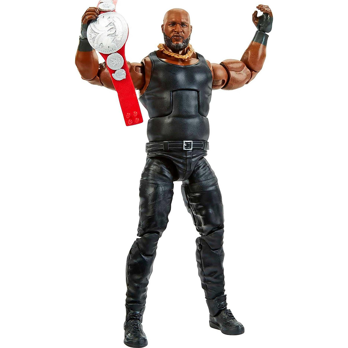 Mattel WWE Omos Elite Collection Action Figure, Deluxe Articulation & Life-like Detail with Iconic Accessories, 6-inch