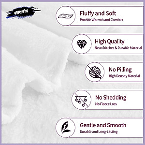 Custom Pet Name Blanket Personalized Dogs Blanket Customized Puppy Blanket,Dog Gift for Dog Lovers Mom Dad Cute Dog Paw Prints Soft Flannel Throw Blanket for Bed Sofa Travel Small 50"x40" for Kids