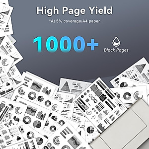 48A CF248A-MYTONER Compatible Toner Cartridge Replacement for HP 48A CF248A M15w M29w M31w Printer Ink(Black, 2-Pack)