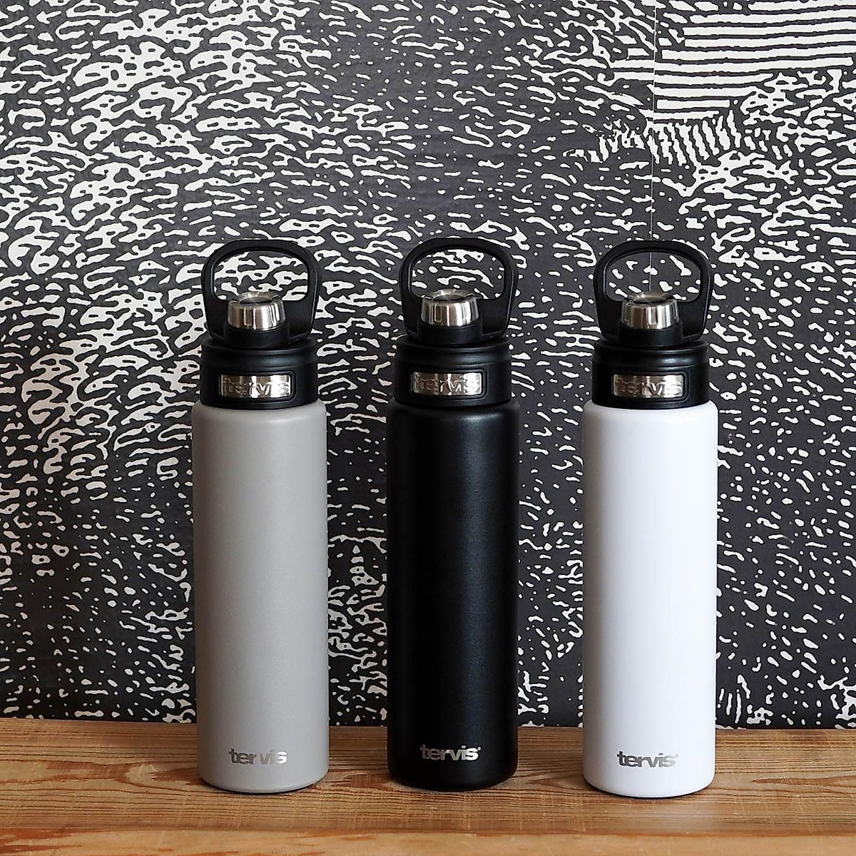 Tervis Pickleball Pro Water, 40oz Wide Mouth Bottle, Stainless Steel