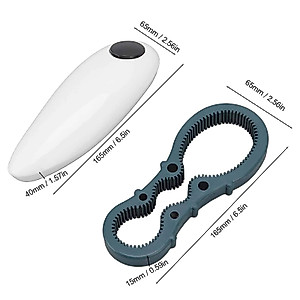 Leyeet Electric Can Opener,Smooth Edge Tin Opener,Electric Can Openers for Kitchen,Handheld Can Opener,Best Kitchen Gadget