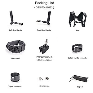 Tilta Lightweight Dual Handle Gimbal Support System | GSS-T04-DHB2
