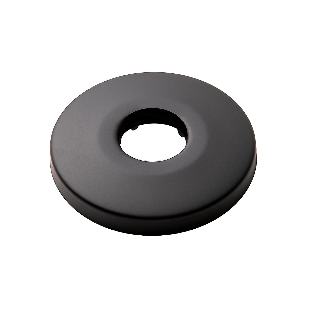 OFFO Shower Arm Flange 2.5 inches in Outer Diameter Replacement Shower Head Arm Escutcheon Plate Suitable for Most Brands Shower Head Arms, Matte Black