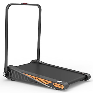 WILDKEN Walking Pad, Folding Treadmill Under Desk with Handlebar & Ergonomic 10% Incline, Home Treadmill 2 in 1 Walking and Jogging with Remote Control LCD Display for Home Gym Indoor Office use