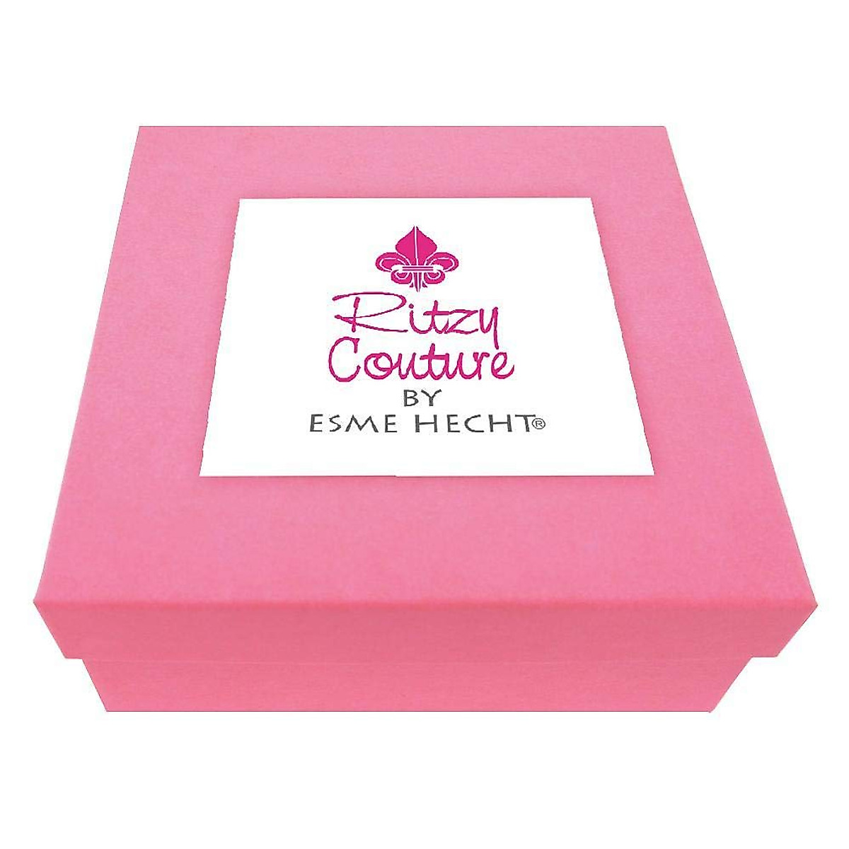 Ritzy Couture Women's Enamel Princess Kitty Crystal Crown Drop Dangle Chain Tassel Pin Pendant (Silvertone) - Cat Dangling Ornament (Black)