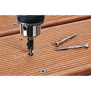 Wolcraft Screw Setter Set with Tapered Drill Bits