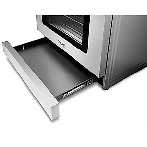 THOR Kitchen 36-Inch Gas Range with Tilt Panel and Self-Cleaning Oven in Stainless Steel - Model TRG3601