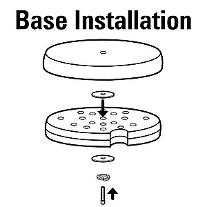 Household Essentials 2132-1 Metal 3-Tier Revolving Shoe and Boot Rack - Silver