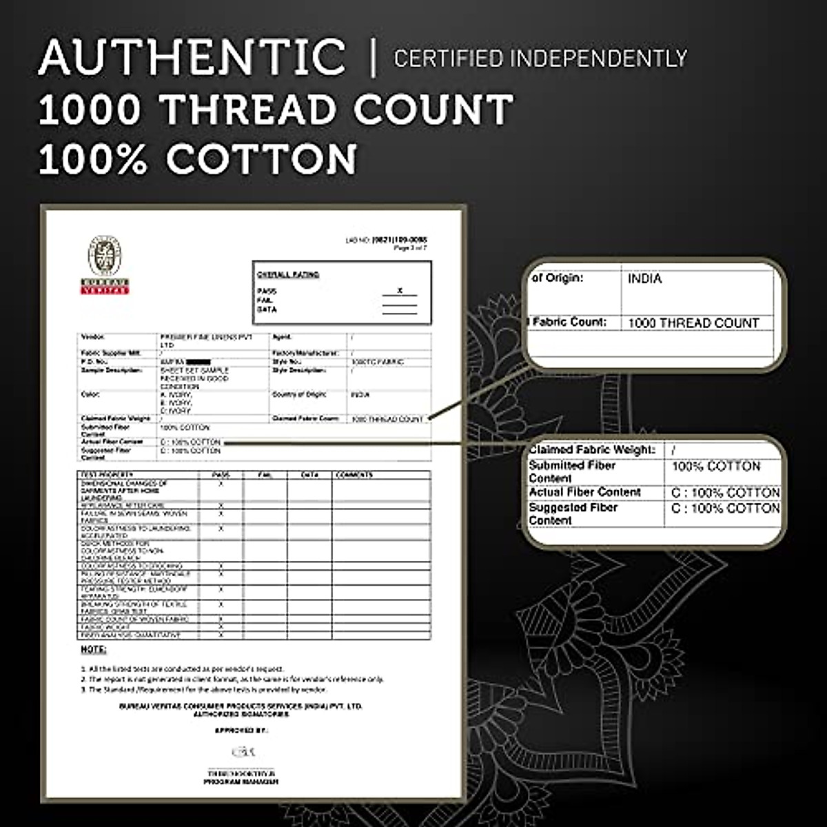 1000 Thread Count White California King Sheet Sets Deep Pocket | Fits 16"-20" Thick Mattress | Sateen Soft Cotton Grown in India, 4 PC Bed Sheets - Fitted, Flat & 2 Pillow Cases (Natural White)