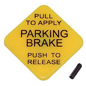 TORQUE Yellow Parking Brake and Red PP-7 Trailer Air Supply Valve Knob with Roll Pin for Dash Brake Control Valve (Replaces Bendix 248433, Bendix 290655) (TR248433 + TR290655)