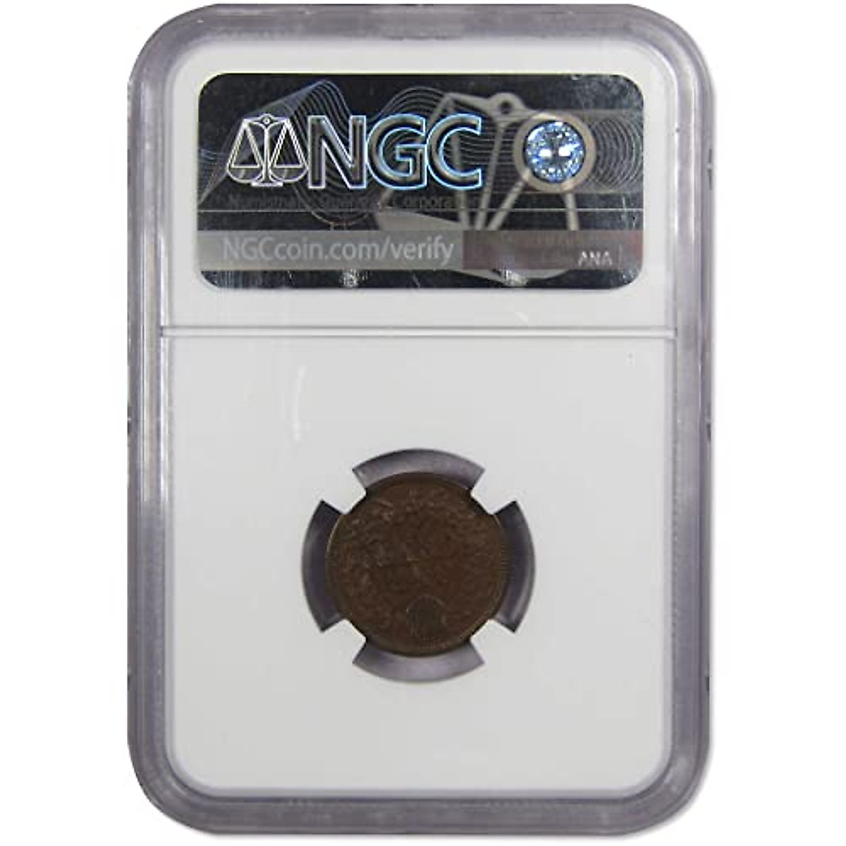 1864 L Indian Head Cent AU 55 BN NGC Penny 1c US Coin SKU:IPC7518