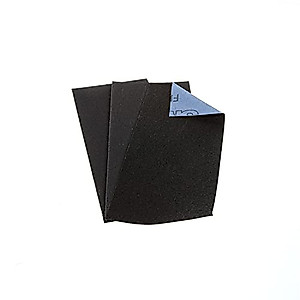 3M 5931 Assorted Grit Emery Cloth Sandpaper, 3.67 9-Inch, 3-Pack-5931