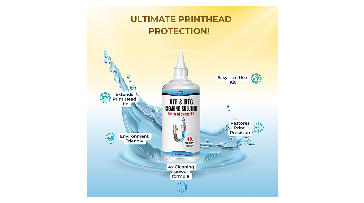 NGOODIEZ Universal Printhead Cleaning Kit for DTF & DTG Printers