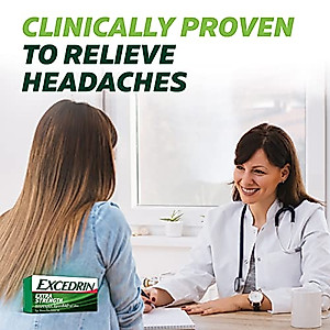 Excedrin Extra Strength Pain Relief Caplets For Headache Relief, Temporarily Relieves Minor Aches And Pains Due To Headache - 200 Count