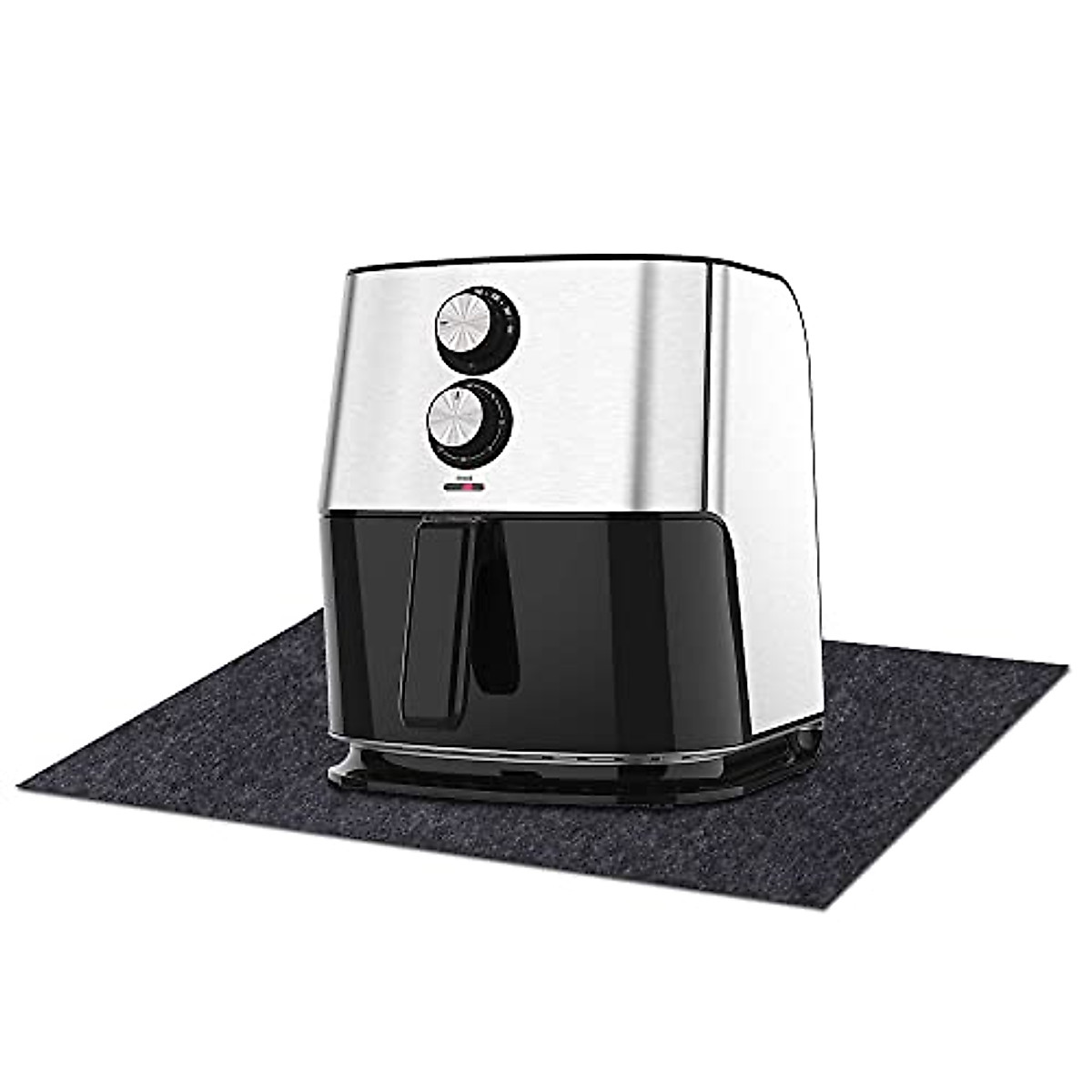 Under the Air Fryer Mat,Felt Fabric,Absorbing Oil Mat,Reusable Durable Washable Floor Mat Protect Decks ,Patios, Grease Splatters(Air Fryer Mat:24inches x 20inches)