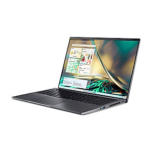Acer Swift X Intel Evo Thin & Light Creator Laptop | 16" WUXGA 100% sRGB | 12th Gen Intel i7-1260P | Intel Arc A370M | 16GB LPDDR5 | 512GB Gen4 SSD| Killer WiFi 6E AX1675 | Windows 11 | SFX16-52G-73U6