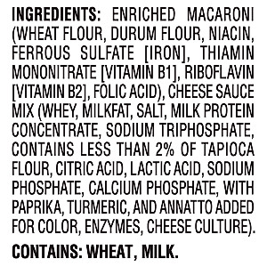 Kraft Original Flavor Macaroni and Cheese Meal (7.25 oz Box)