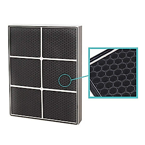 Whirlpool 1183054KC, 2-in-1 Filter, Genuine True HEPA-Charcoal Combined (Large) – Replacement Filter Fit For Model: AP51030K, AP45030K, APR45130L, WP500, WP1000