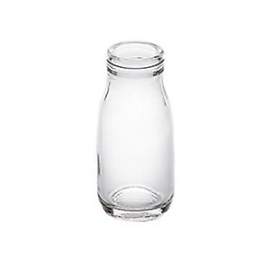 American Metalcraft GMB3 Glass Milk Bottle, 3 oz.