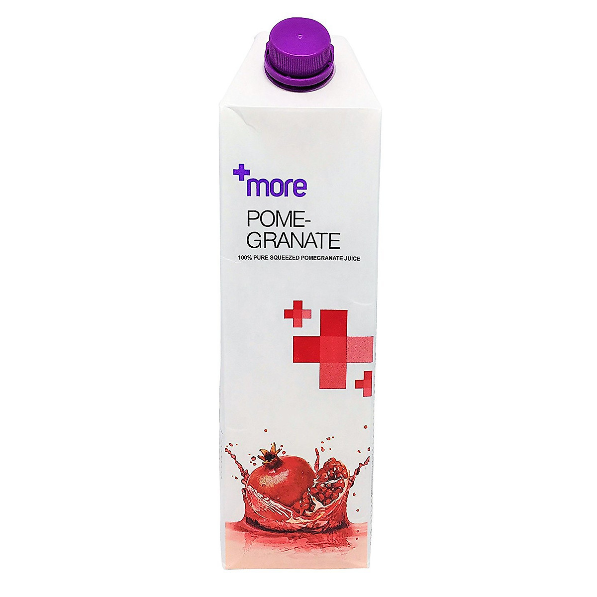 100% PURE Pomegranate Juice,33.8 Fl Oz, 6 Count - No Artificial Colors, Flavors, Preservatives