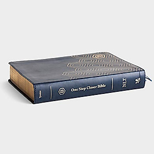One Step Closer Bible NLT - Navy