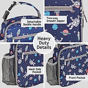 yookee home Lunch Box for Boys Lunch Bag Kids Lunch Box Insulated Lunch Bag Small Lunch Box for Kids Meal Prep Lunch Box Toddler Lunch Box for Daycare Kawaii Lunch Bag Cute Lunch Box Boys Lunch Box